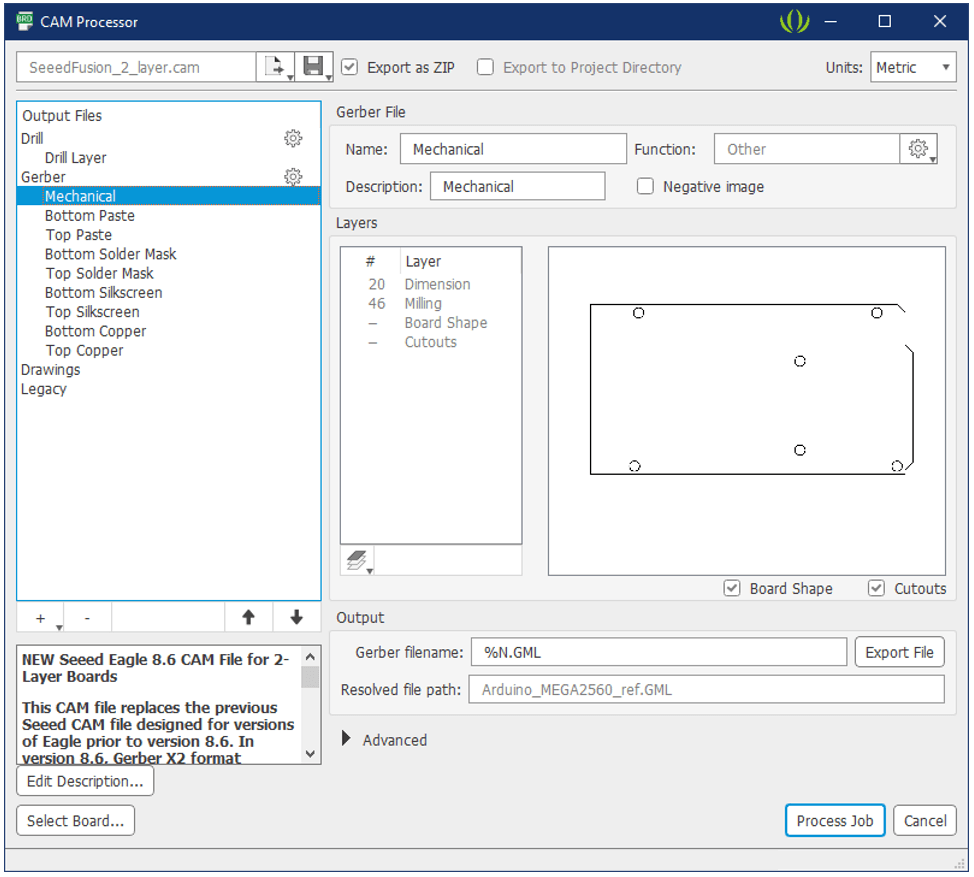 How to Export PCB Gerber Files from the Latest Eagle V9.4.2 the Easy ...