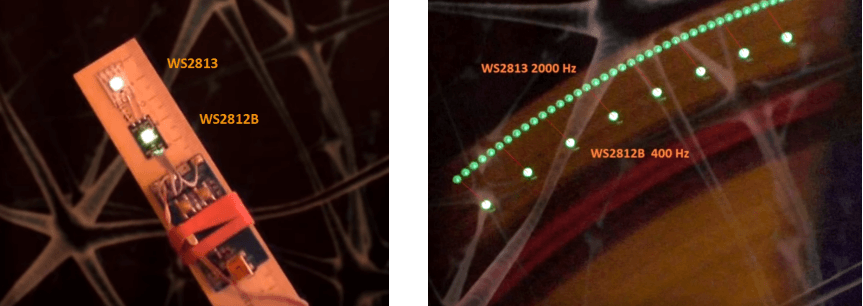 WS2812B vs WS2813 Addressable RGB LED Strips - How are they different ...
