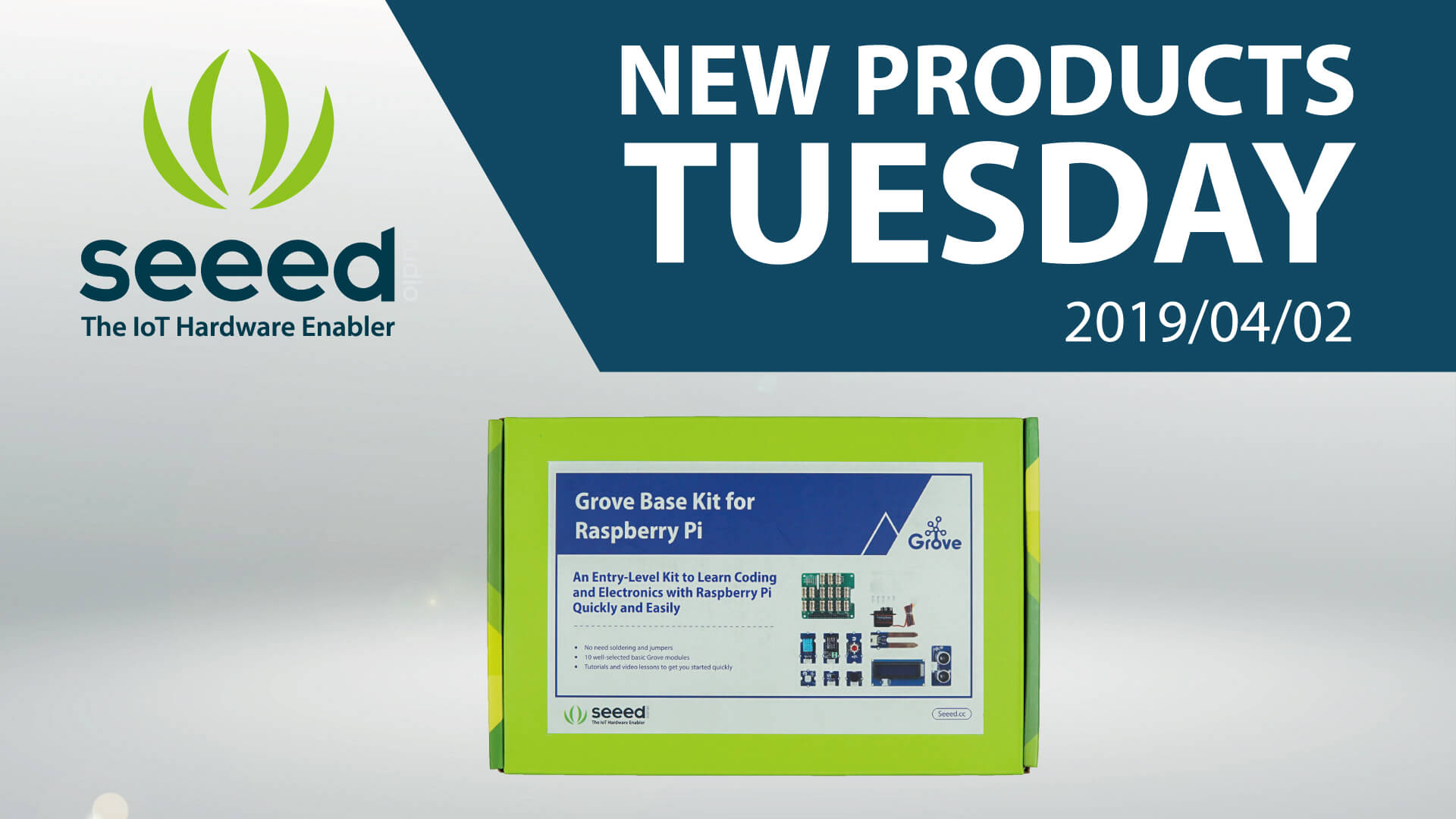 Grove Base Kit for Raspberry Pi - #newproductsTuesday - Latest News ...