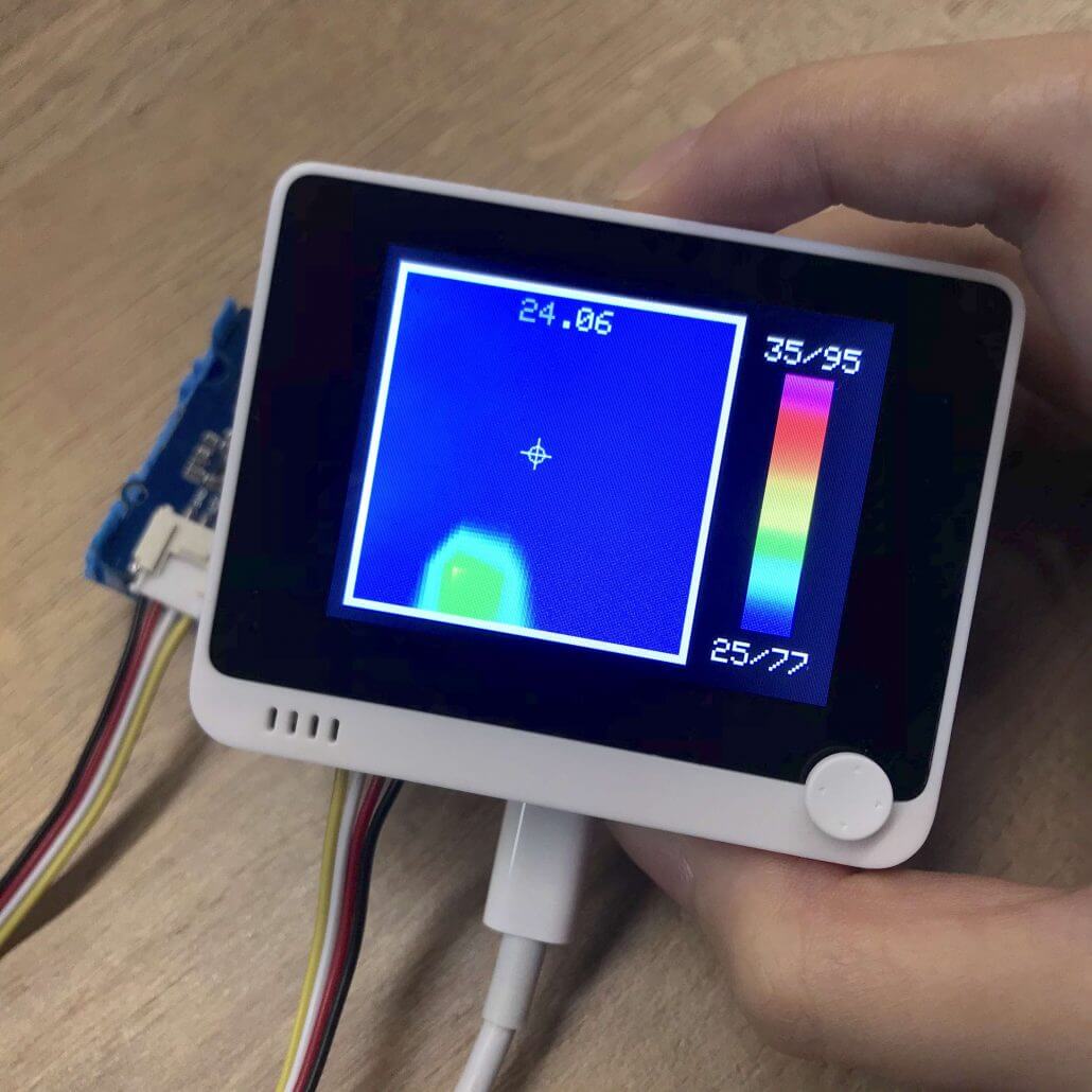 Wio Terminal Update: Build An Affordable IR Thermal Imaging Camera ...