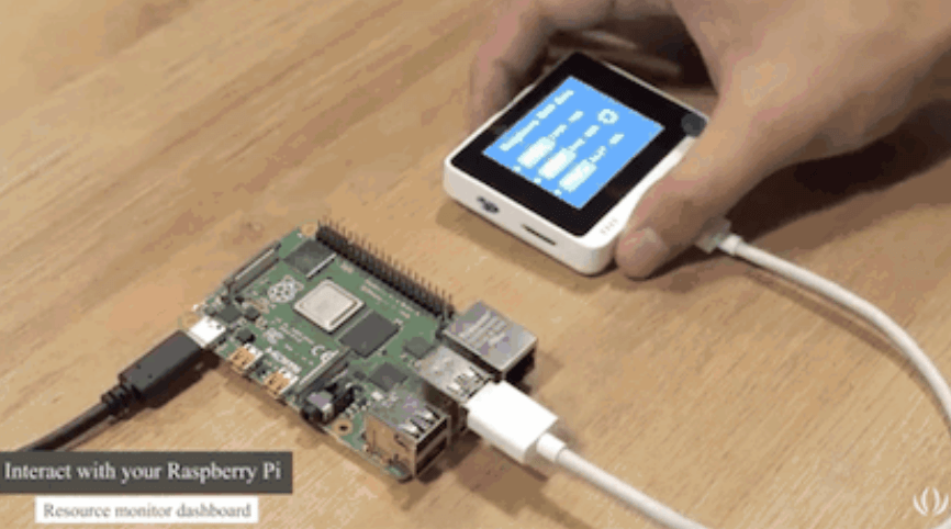 Wio Terminal Update: How to Integrate with Raspberry Pi and Display the System Data on LCD ...