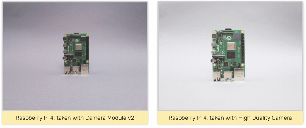 Raspberry Pi Camera: Comparison of High Quality Camera with Camera ...