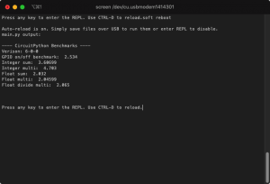 Introducing the CircuitPython on Wio Terminal - Latest Open Tech From Seeed