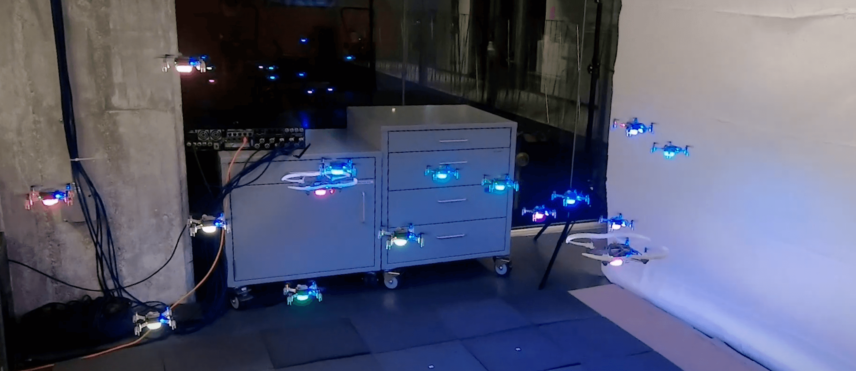 New data-driven method to control the movement of multiple Crazyflie by ...