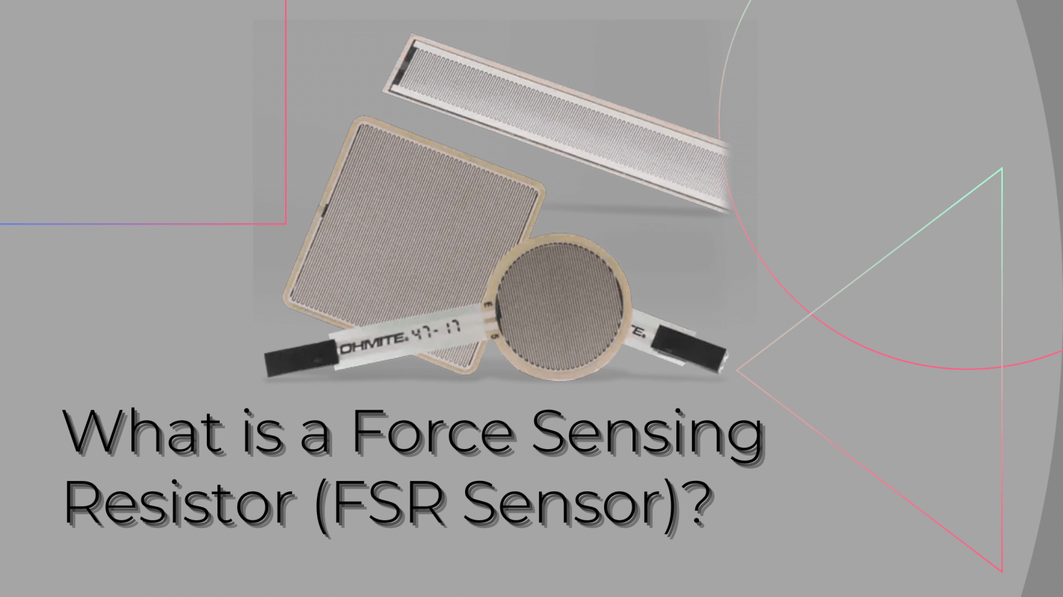 What is a Force Sensing Resistor (FSR Sensor)? - Latest News from Seeed ...
