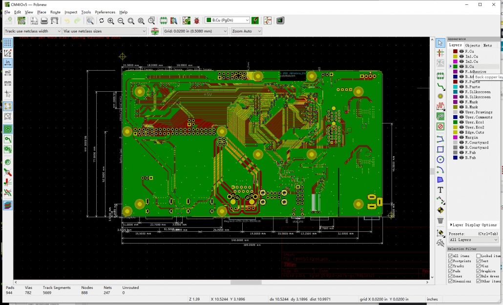 How to customized CM4IO (Compute Module 4 IO Board) board using kiCad ...