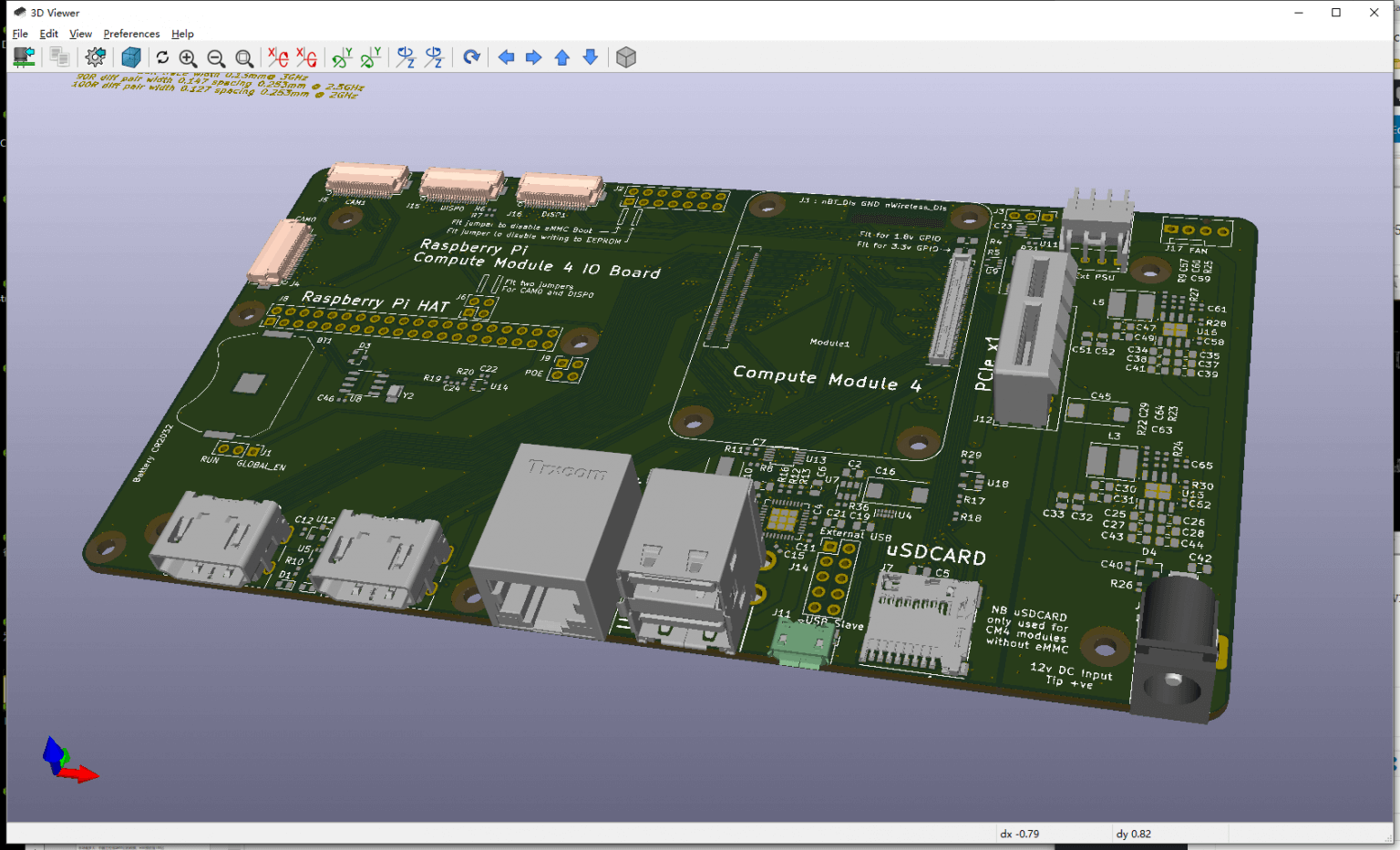 How to customized CM4IO (Compute Module 4 IO Board) board using kiCad ...