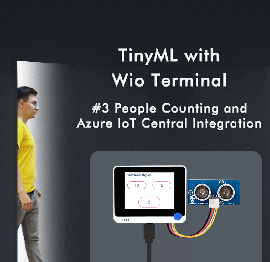 Learn TinyML using Wio Terminal and Arduino IDE #3 People Counting and Azure IoT Central ...