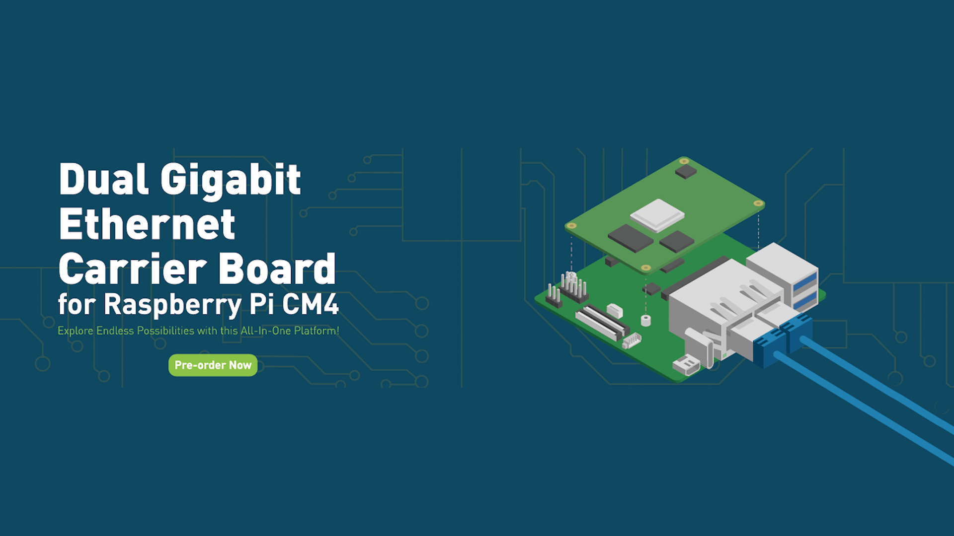 Introducing the Dual Gigabit Ethernet Carrier Board for Raspberry Pi ...