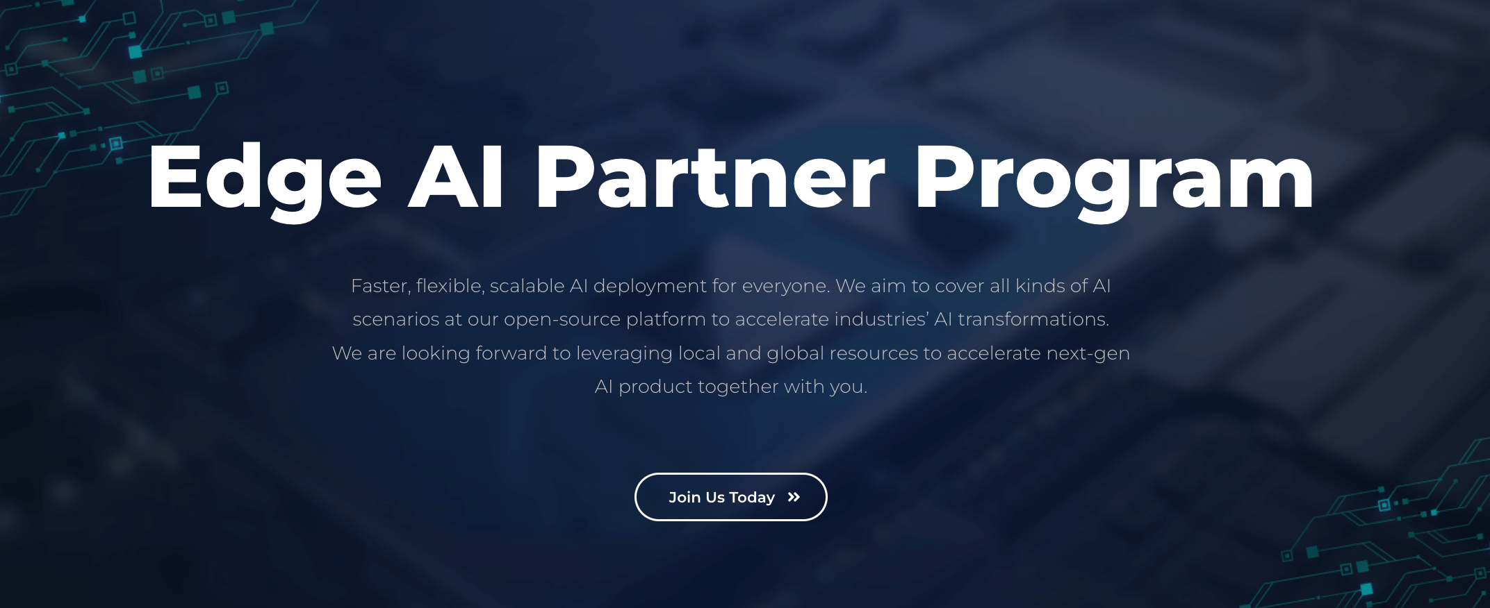 Edge AI Partner Program: Accelerate Your Next-Gen AI Product, Deliver ...