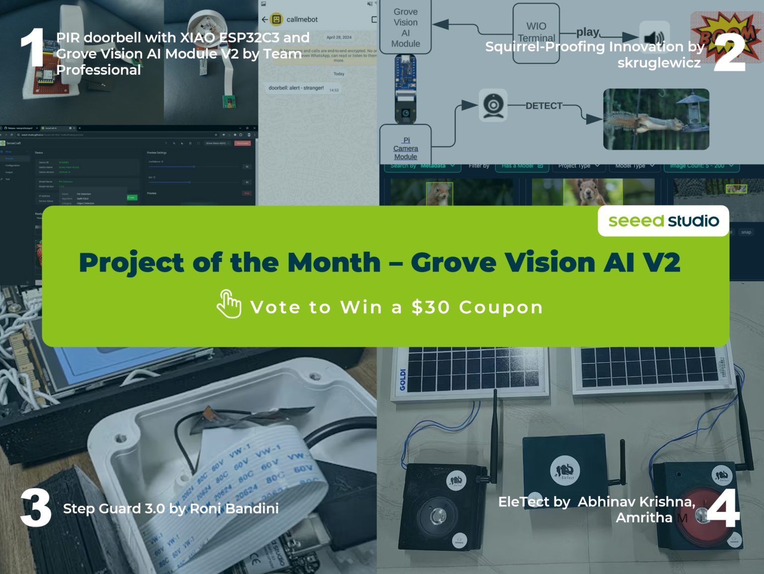 Seeed Thematic Project of Month Campaign - Seeed Studio Product Catalog