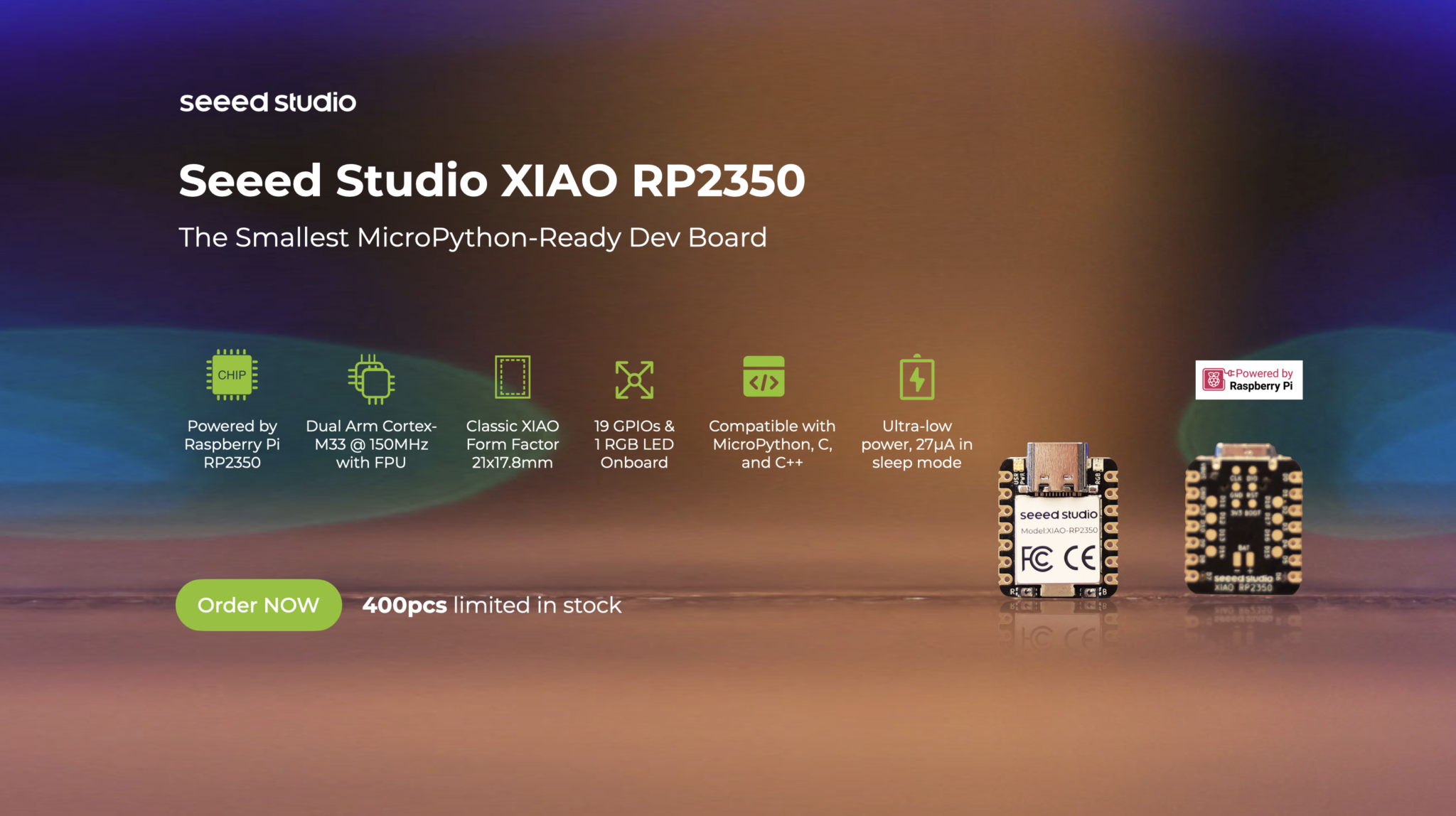 Meet Seeed Studio XIAO RP2350, the Smallest MicroPython-Ready Dev Board ...