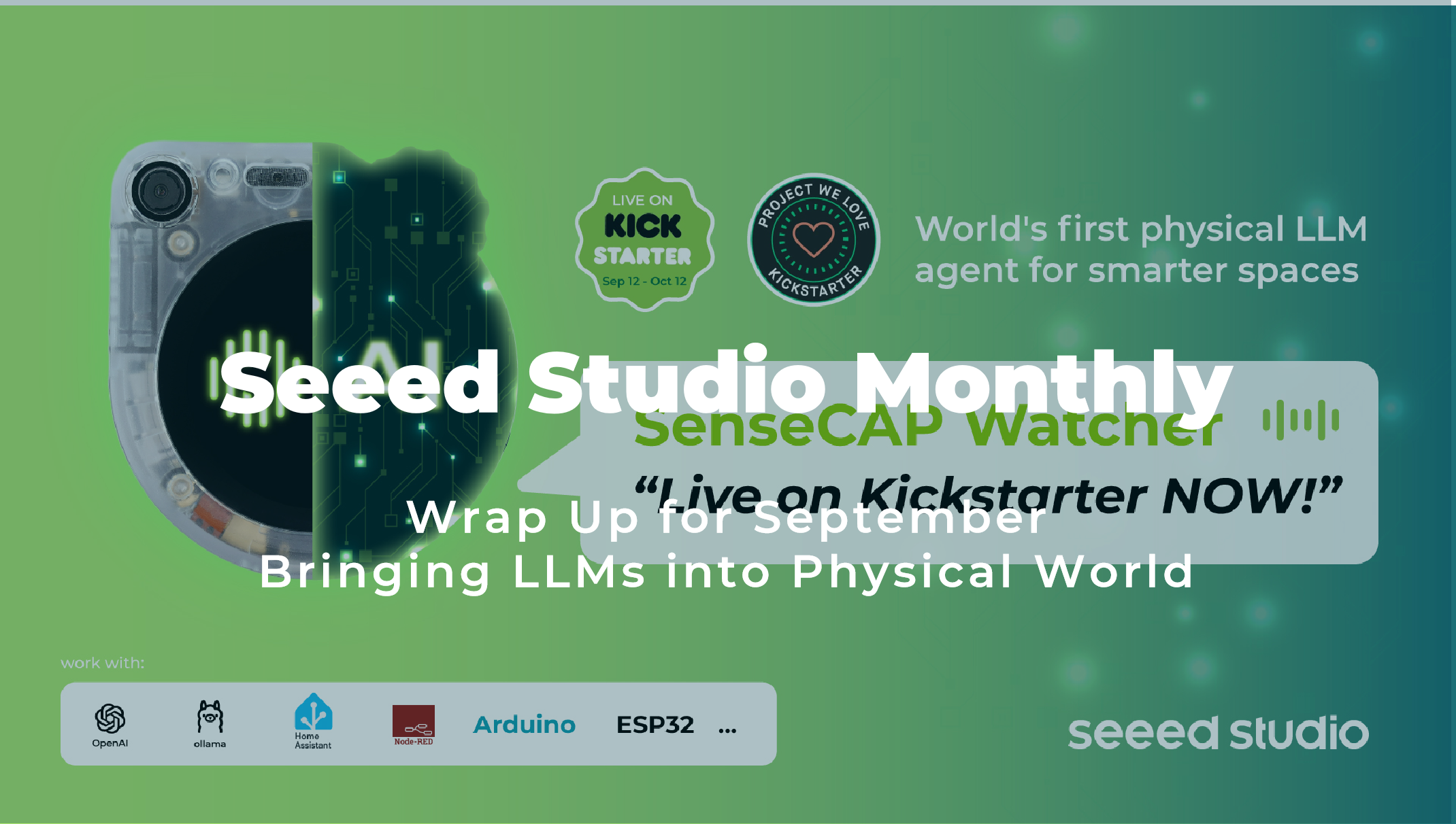 Seeed Monthly Wrap-up for September 2024: Bringing LLMs into Physical ...