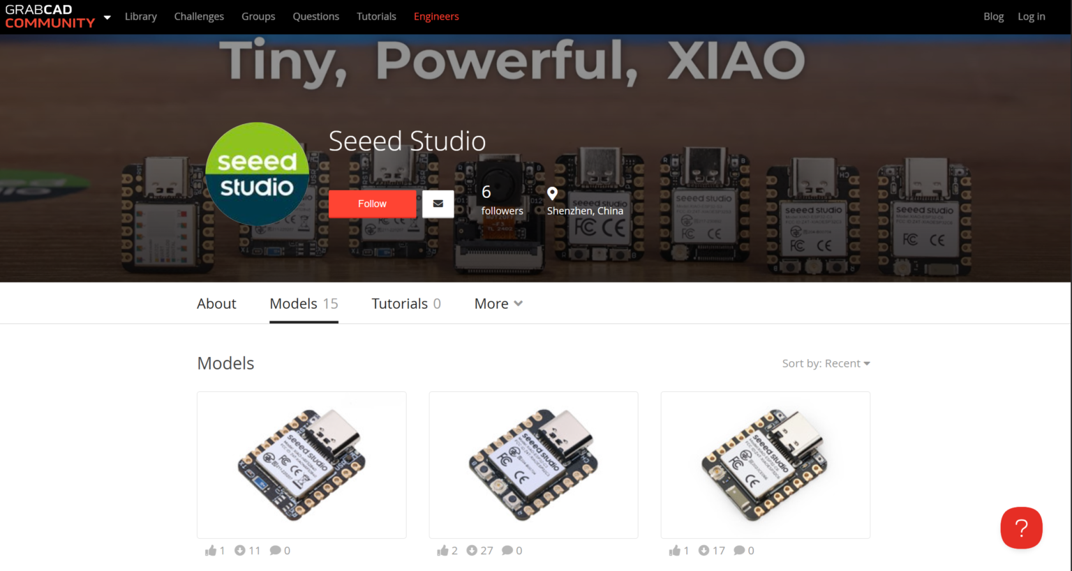 Seeed Studio Now on GrabCAD, Thingiverse, Printables & Maker World ...