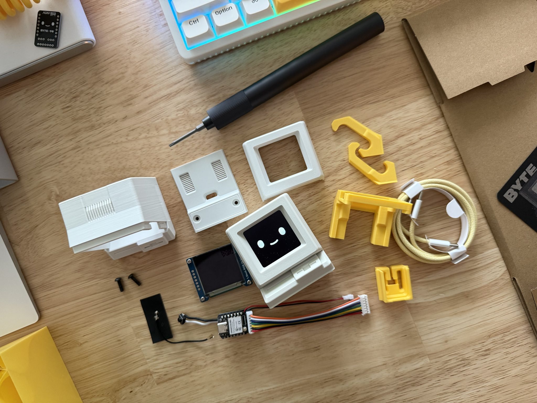 Byte 90: A Retro-Inspired Interactive Designer Toy Powered by XIAO ...